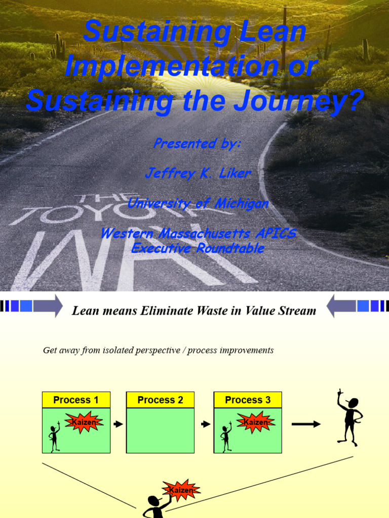 Sustenance Lean Implementation | PDF | Lean Manufacturing | Six Sigma