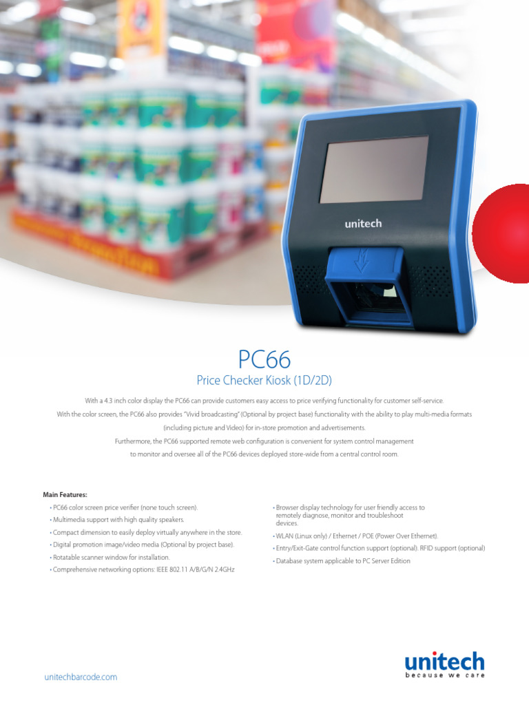 PC66 Brochure-1 | PDF | Barcode | Image Scanner