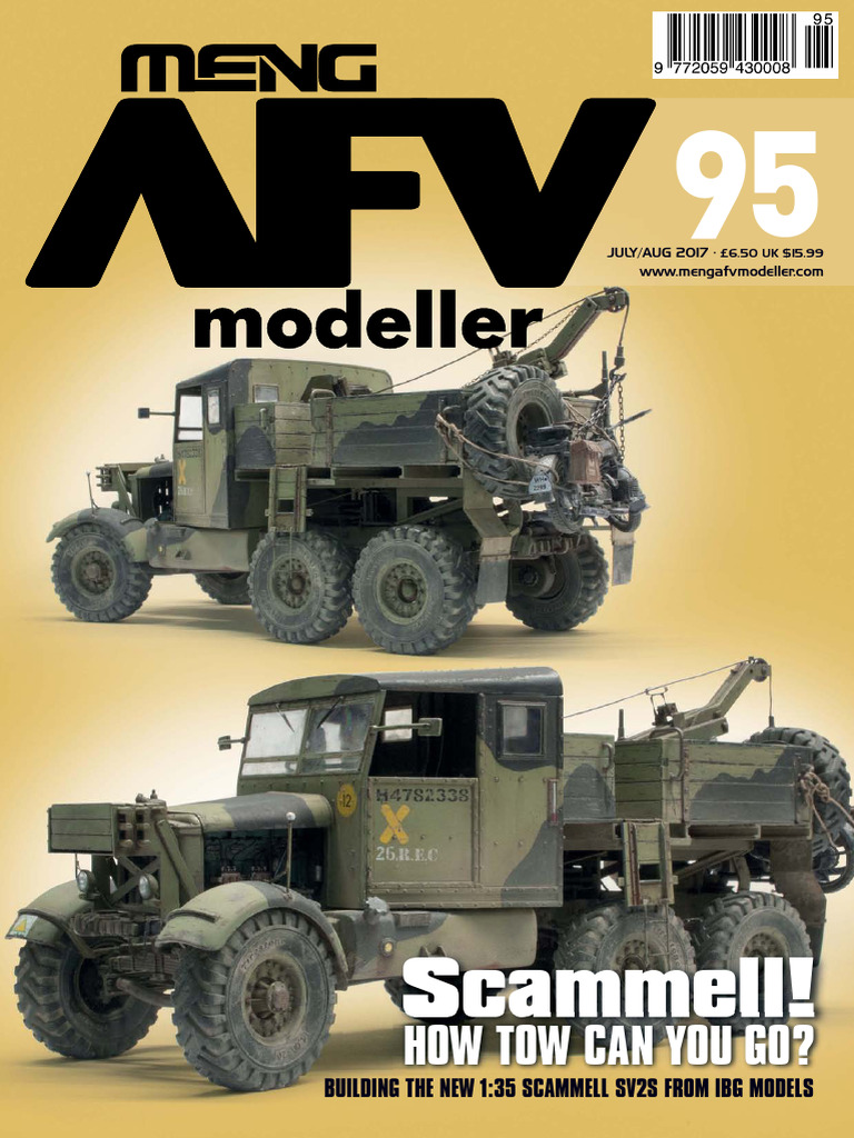 Meng AFV Modeller 095 - 2017 July August | PDF | Paint | Pipe (Fluid ...