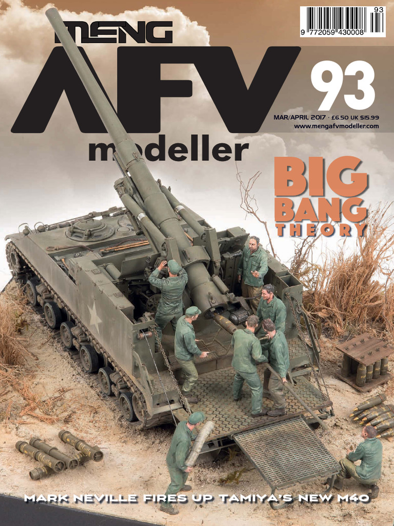 Meng AFV Modeller 093 - 2017 March April | PDF | Paint | Acrylic Paint