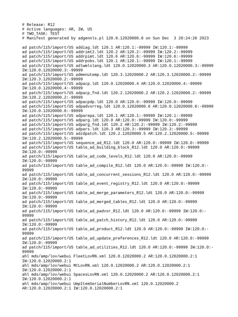 Adgennls | PDF | Data Serialization Formats | Xml