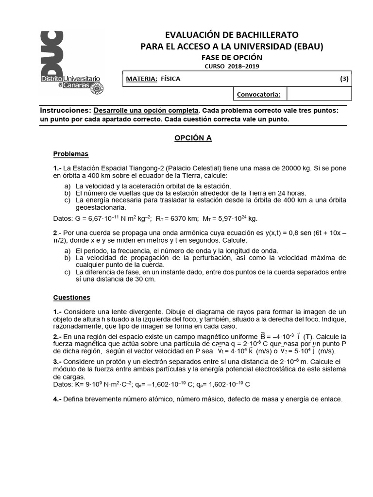 fisica_2019 | PDF | Electrón | Olas fisica_2019 | PDF | Electrón | Olas