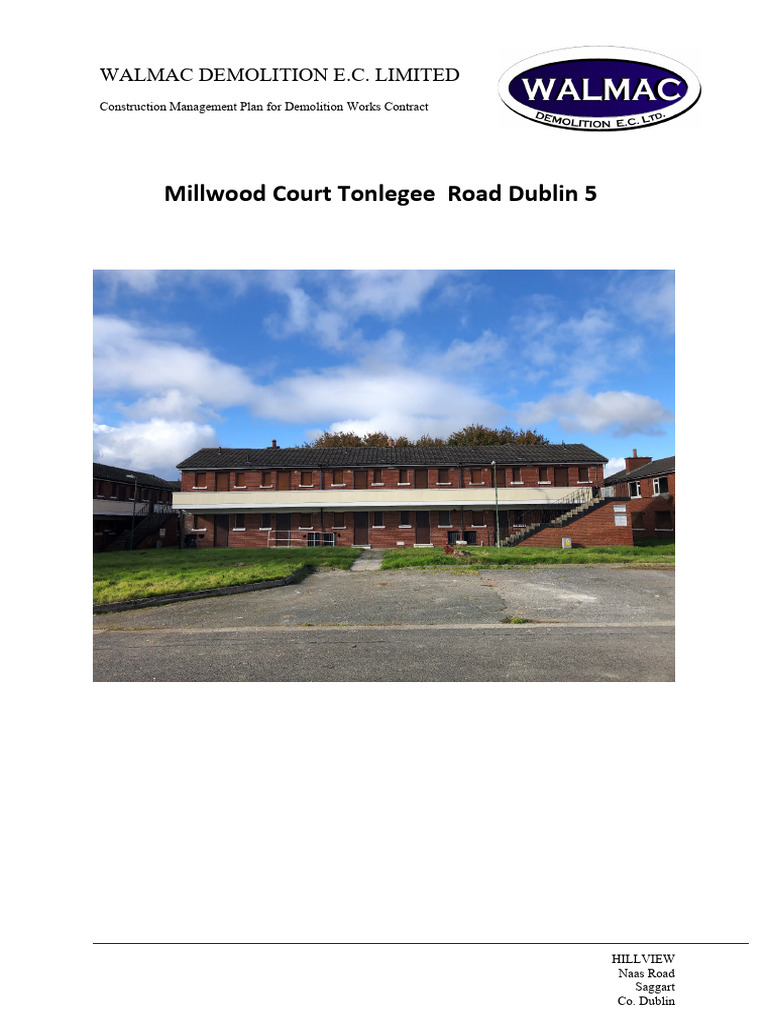 Health Safety Demolition Phase 1 | PDF | Demolition | Personal ...