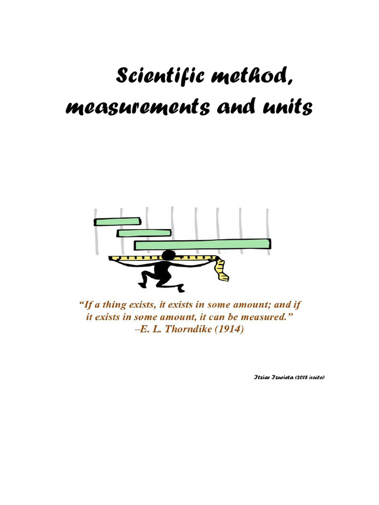 0 Unit - Scientific Method, Measurements and Units | PDF | Significant ...
