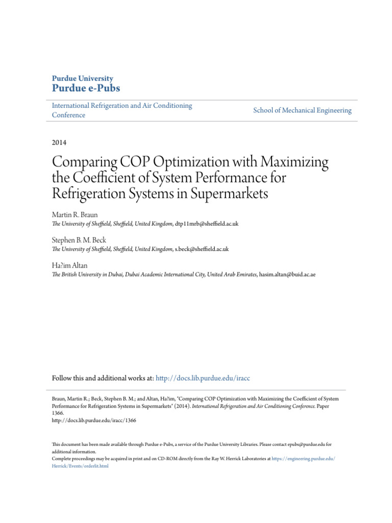 Comparing Cop Optimization With Maximizing The Coefficient Of Sys Pdf