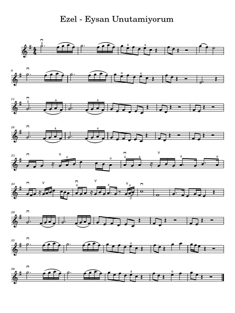 Ezel - Eysan Unutamiyorum | PDF