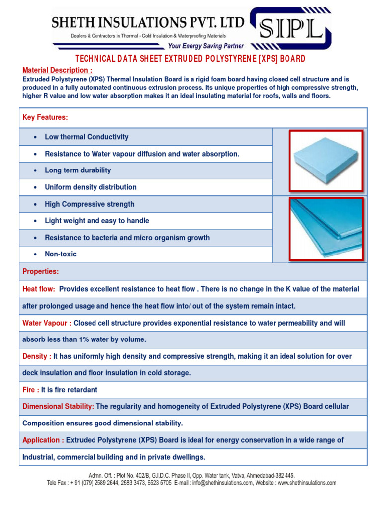 extruded-polystyrene-insulation-board | PDF | Polystyrene | Thermal ...