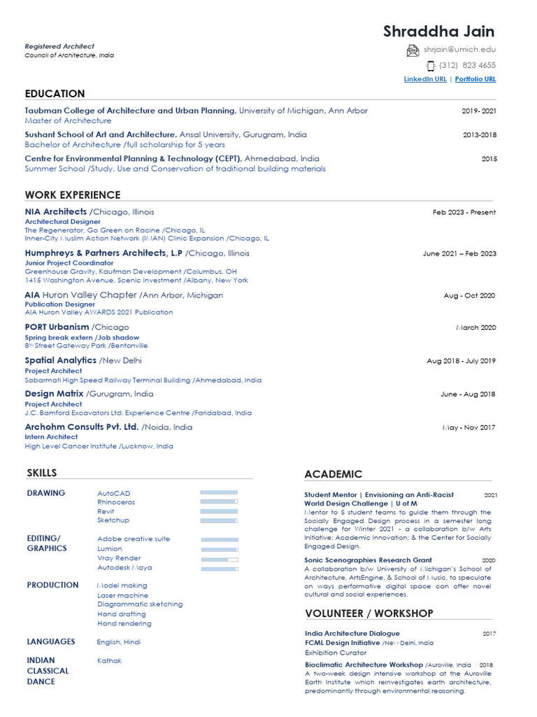 Jain - Shraddha Resume 121523 | PDF