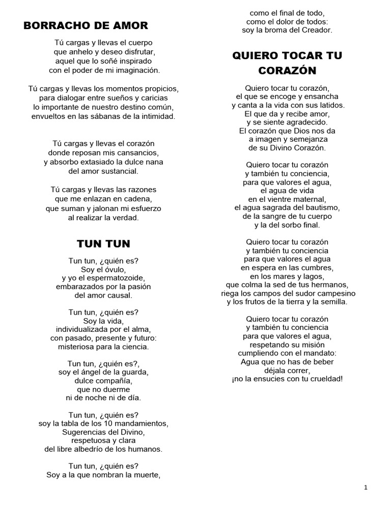 POEMARIO 2 | PDF | Amor