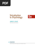 Introduction To Psychology Gateways To Mind and Behavior 16th Edition ...