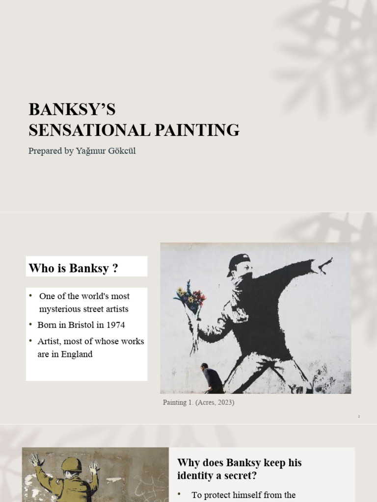Banksy's | PDF | Contemporary Art | Street Art