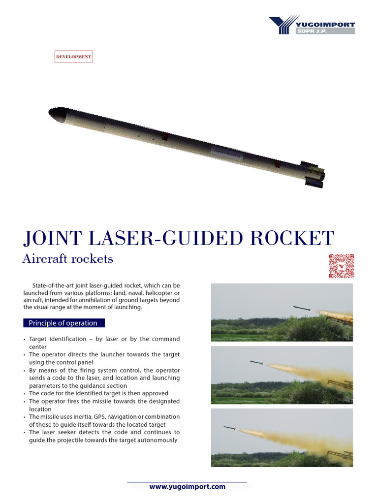 Joint Laser-Guided Rocket Overview | PDF | Rocket | Inertial Navigation ...