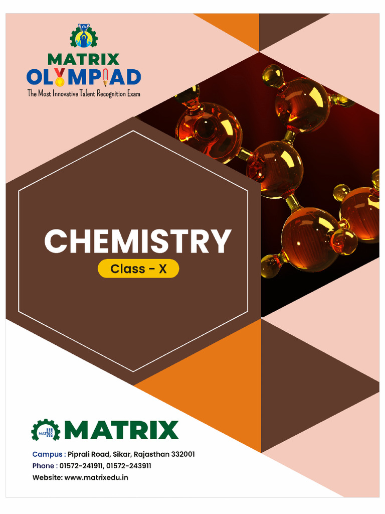 Chemistry Class 10th | PDF