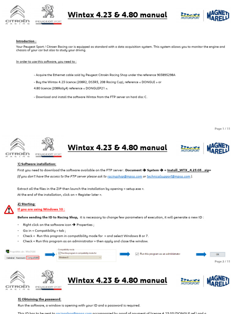 Wintax Manual | PDF | Ip Address | Information Technology