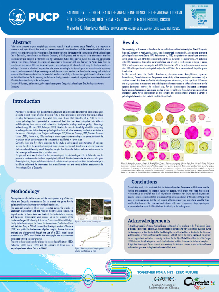 Melanie Moriano - Poster Session Template GYCW-3 Vertical | PDF | Botany | Science