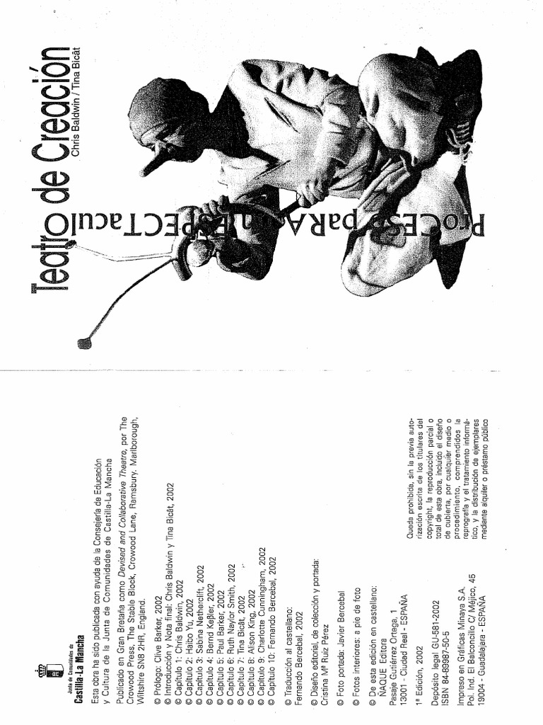 Teatro de Creacion (Baldwin & Bicat) Completo | PDF