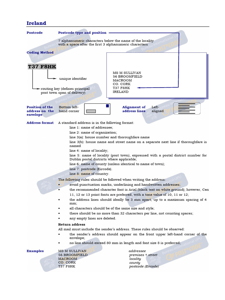 T37 F8HK: Ireland | PDF | Written Communication | Freight Transport
