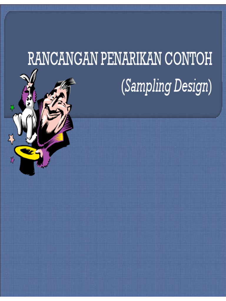 08-Desain Sampling | PDF