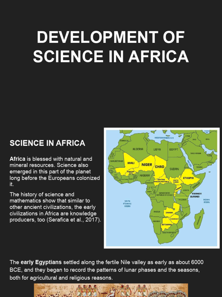 Development of Science in Africa | PDF | Alchemy | Science