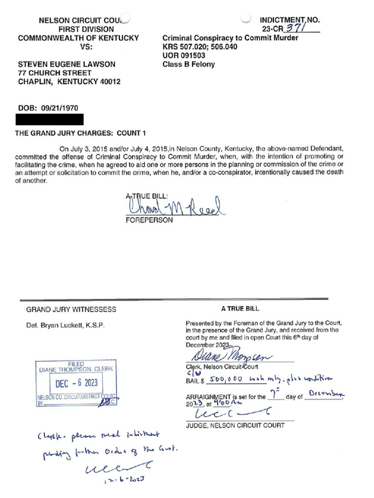 Nelson: 23-CR-00371 Commonwealth vs. Lawson, Steven Eugene | PDF