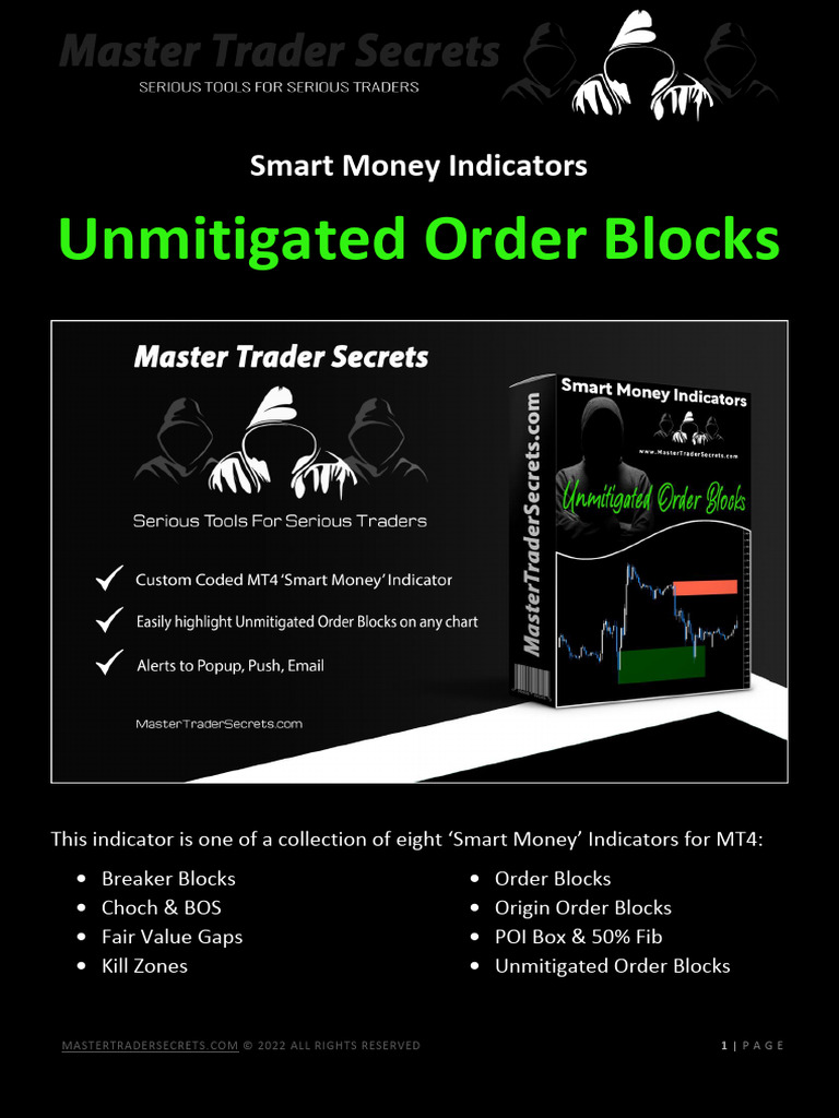 Understanding Unmitigated Order Blocks | PDF | Futures Contract ...