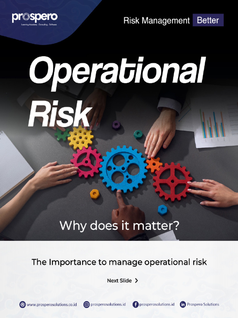 Operational Risk - Why Does It Matter | PDF