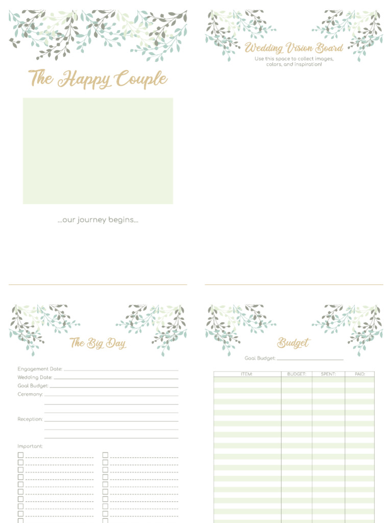 Wedding Planner | PDF