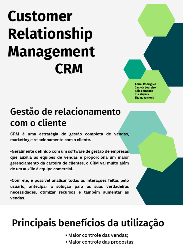 CRM Pronto | PDF | Gestão de relacionamento com o cliente | Informática