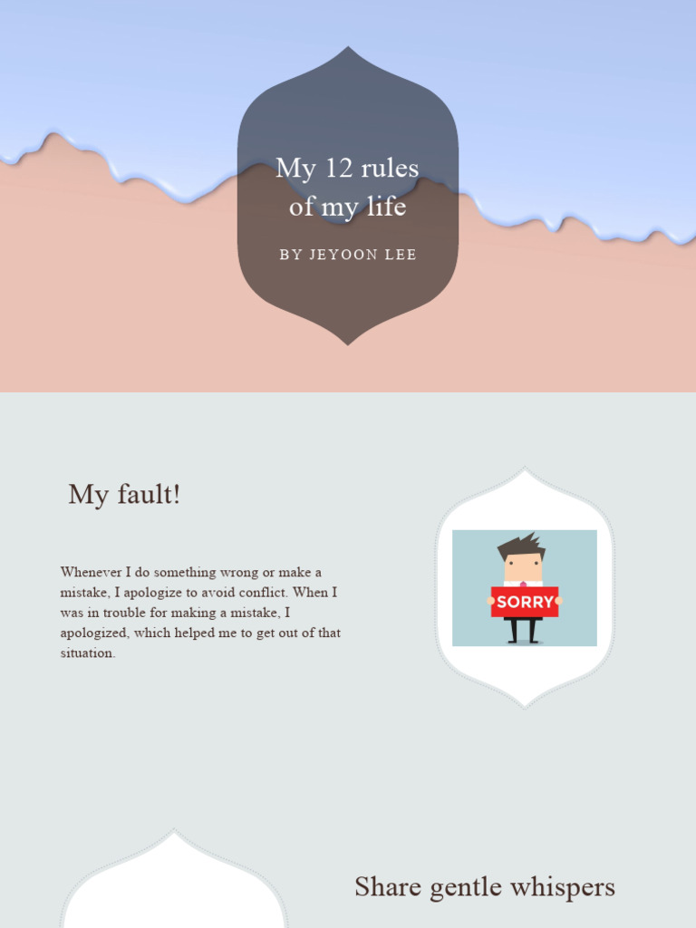 12 Rules Presentation | PDF | Goal | Psychology