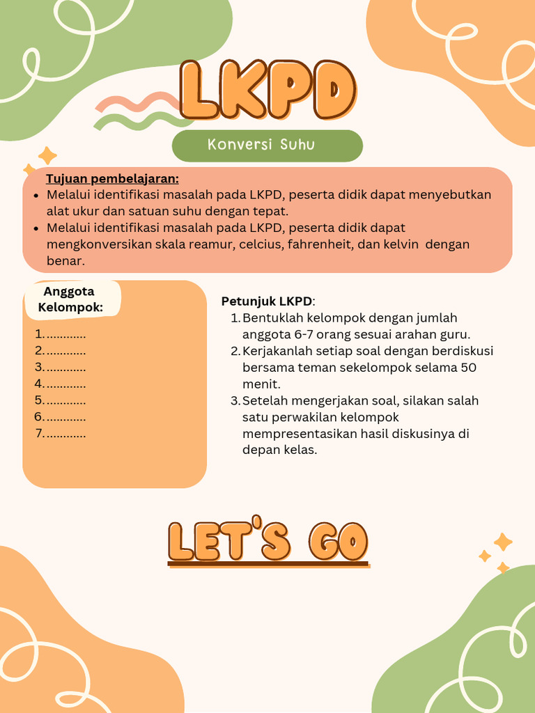 Lkpd Konversi Suhu Kelas 7 Pdf