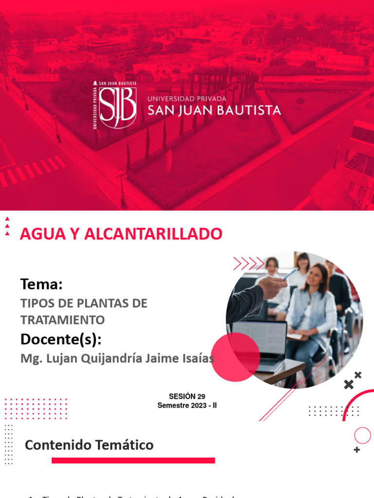 S15. A y A Tipos de Plantas de Tratamiento Agua Residuales | Descargar gratis PDF | Aguas ...