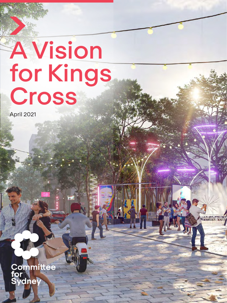 2021 04 A Vision For Kings Cross Compressed 1 | PDF | Sydney