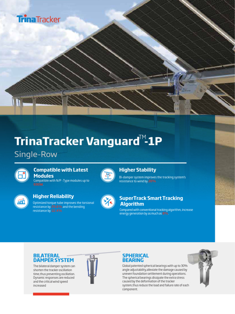 Trina Tracker Vanguard 1P Specifications | PDF | Deep Foundation ...