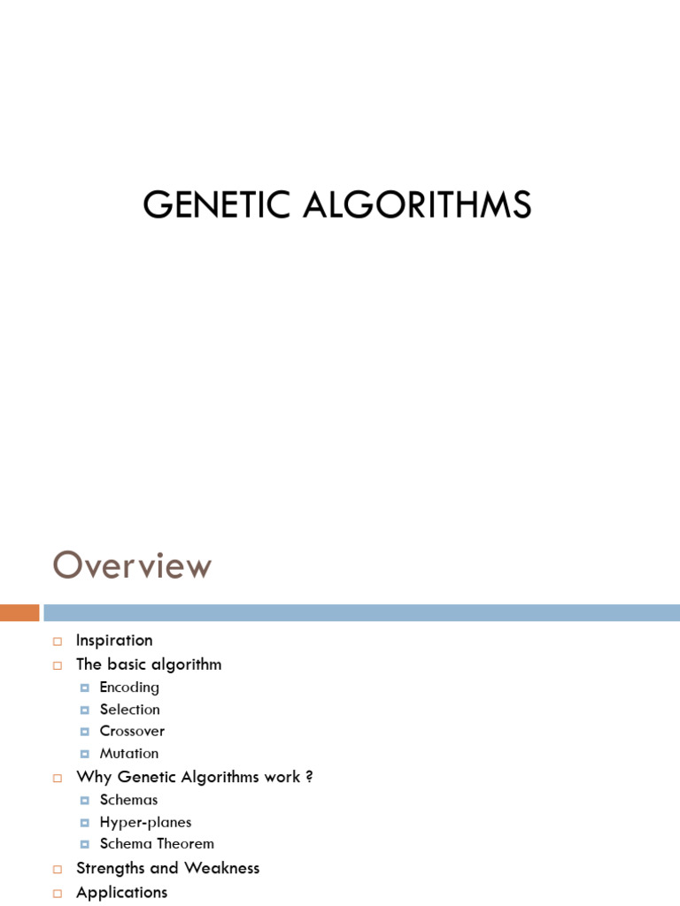 Genetic Algorithms For The Traveling Salesman Problem 8 Pdf Genetic Algorithm Natural 9042