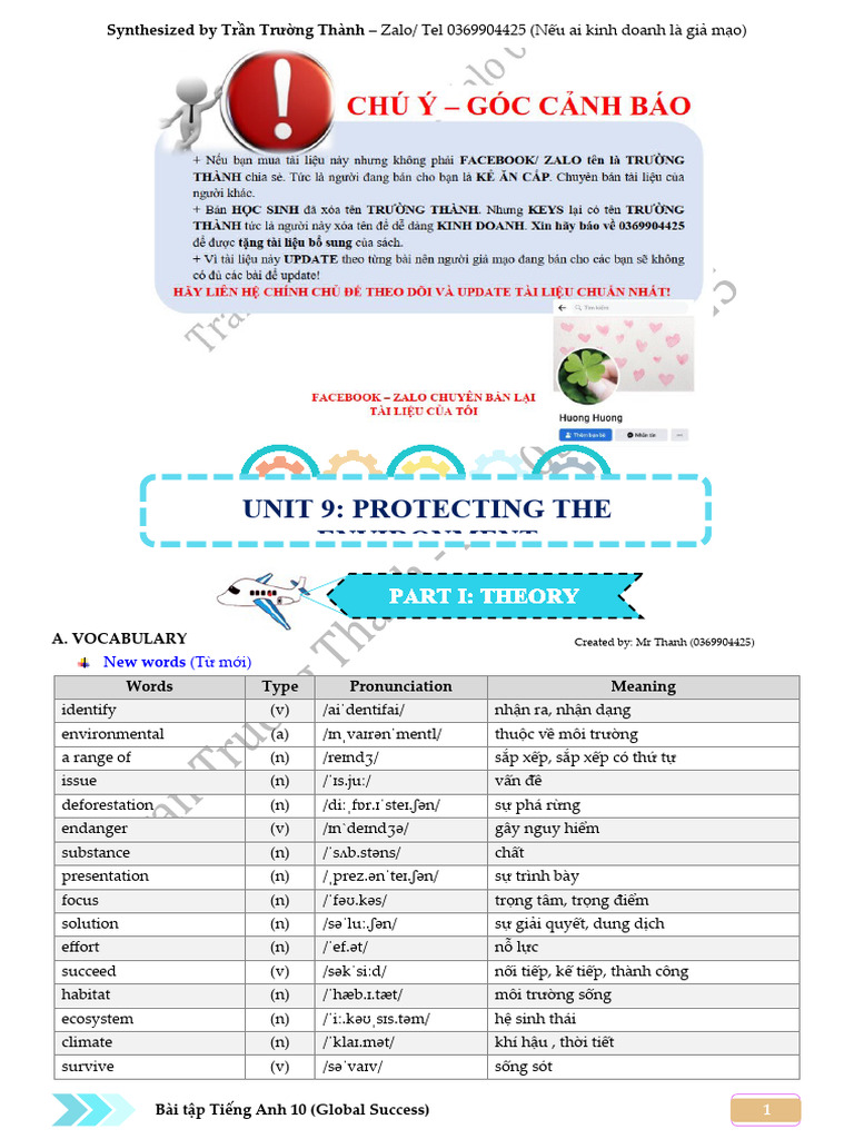 Unit 9 (Global 10) (HS) | PDF