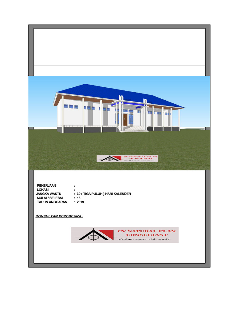 RAB Pembangunan Museum Konawe | PDF