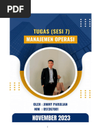 Tugas 2 Manajemen Operasi Ekma4215 | PDF