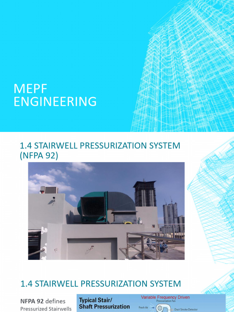 Stairwell Pressurization | PDF | Stairs | Firefighting