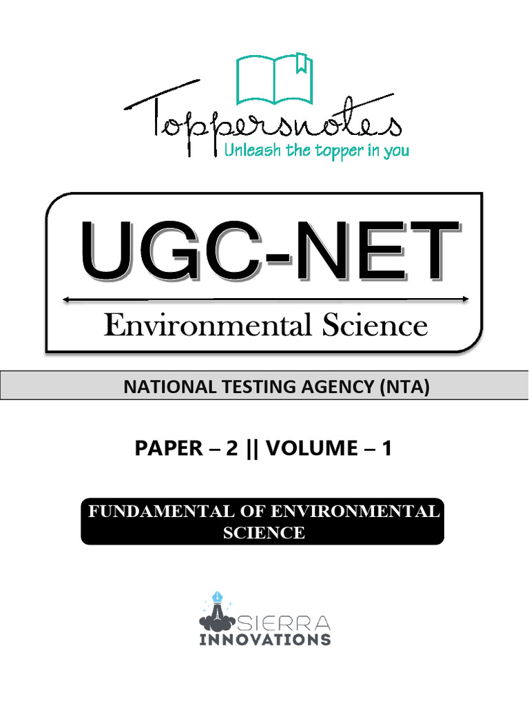 UGC NET Environmental Science Guide | PDF | Natural Environment ...