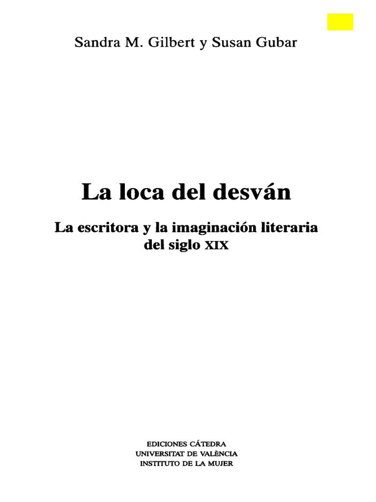 Gilbert, S. y Gubar, S. - El Relato Tapadera de Jane Austen | PDF ...