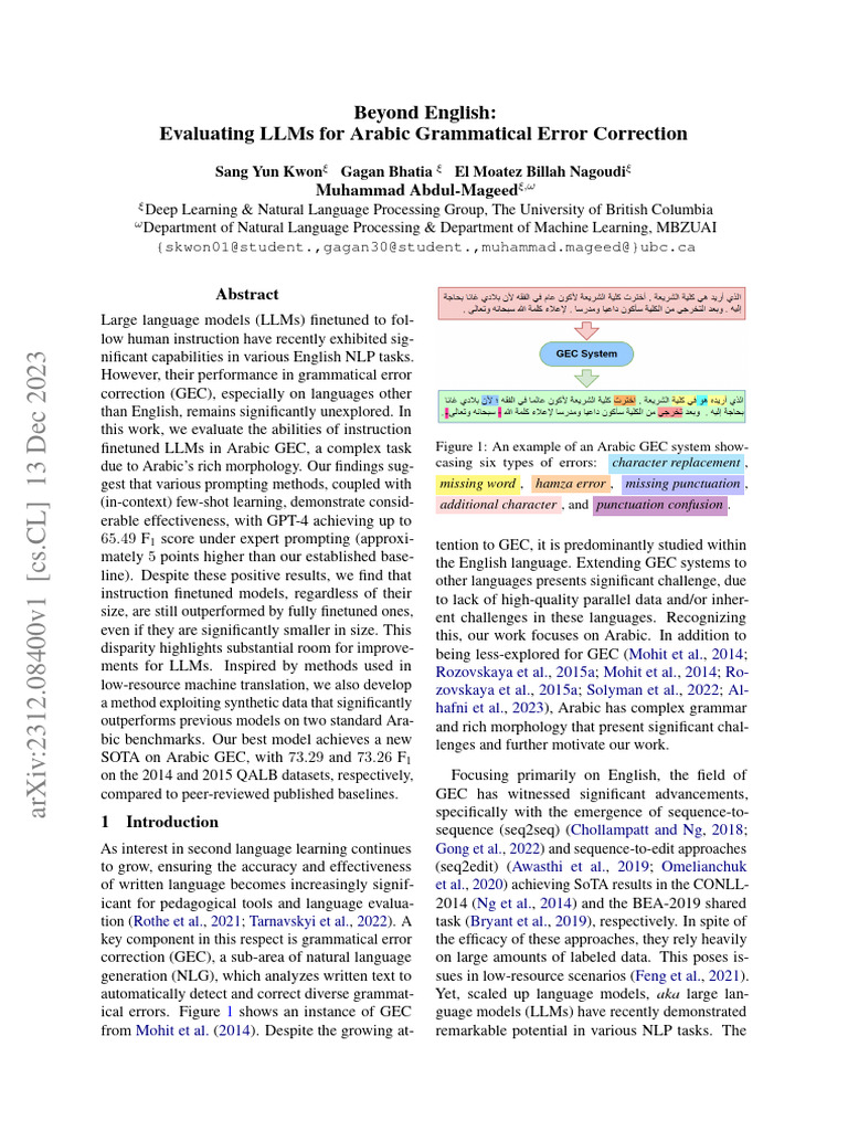 2312.08400 | PDF | Second Language | Artificial Intelligence