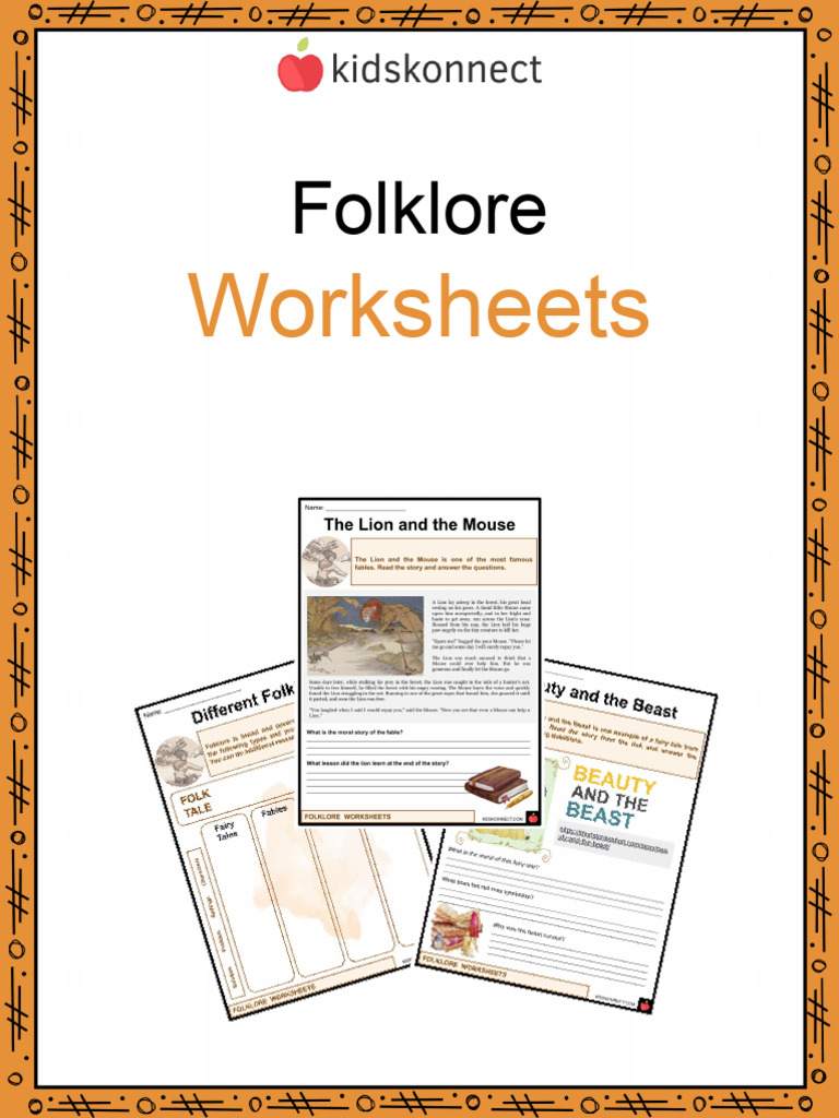 Folklore Worksheets Sample | Download Free PDF | Folklore
