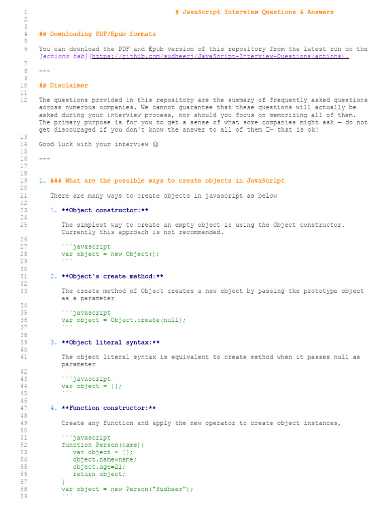 Javascript Q&a | PDF | Http Cookie | Scope (Computer Science)