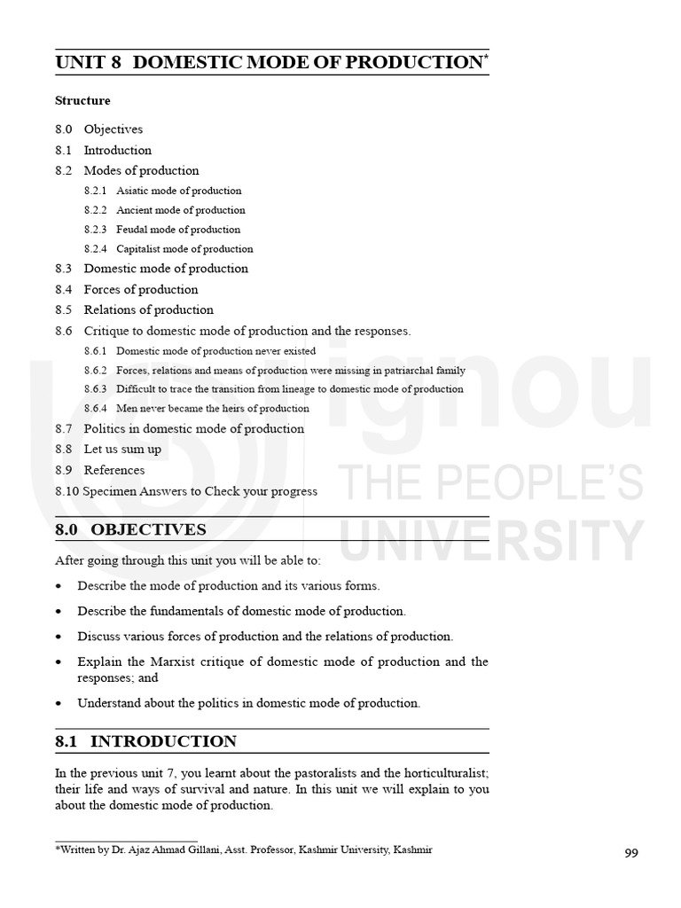 Marx Modes of Production | PDF | Capitalism | Karl Marx