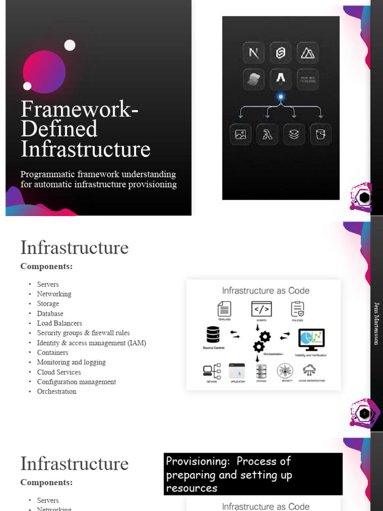 Framework-Defined Infrastructure | PDF | World Wide Web | Internet & Web