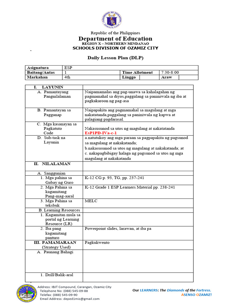 DLP ESP Edited | PDF