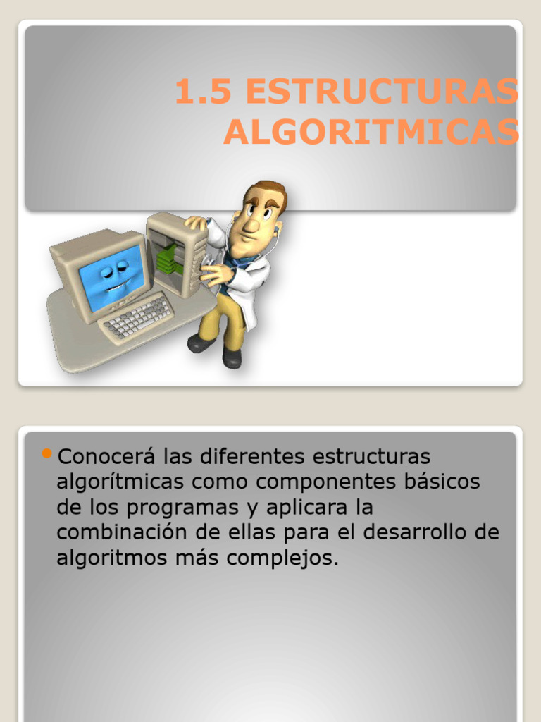 Estructura Algoritmica Pdf Algoritmos Matemáticas Aplicadas