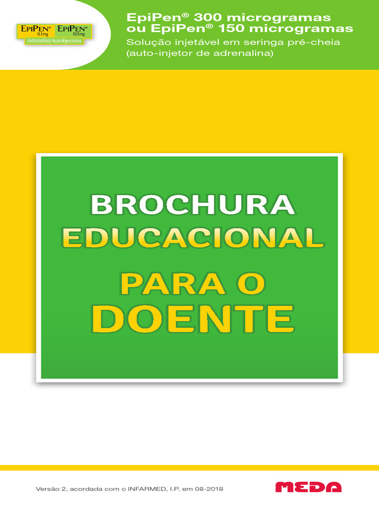 Literatura EpiPen 290818 | PDF | Alergia | Remédio