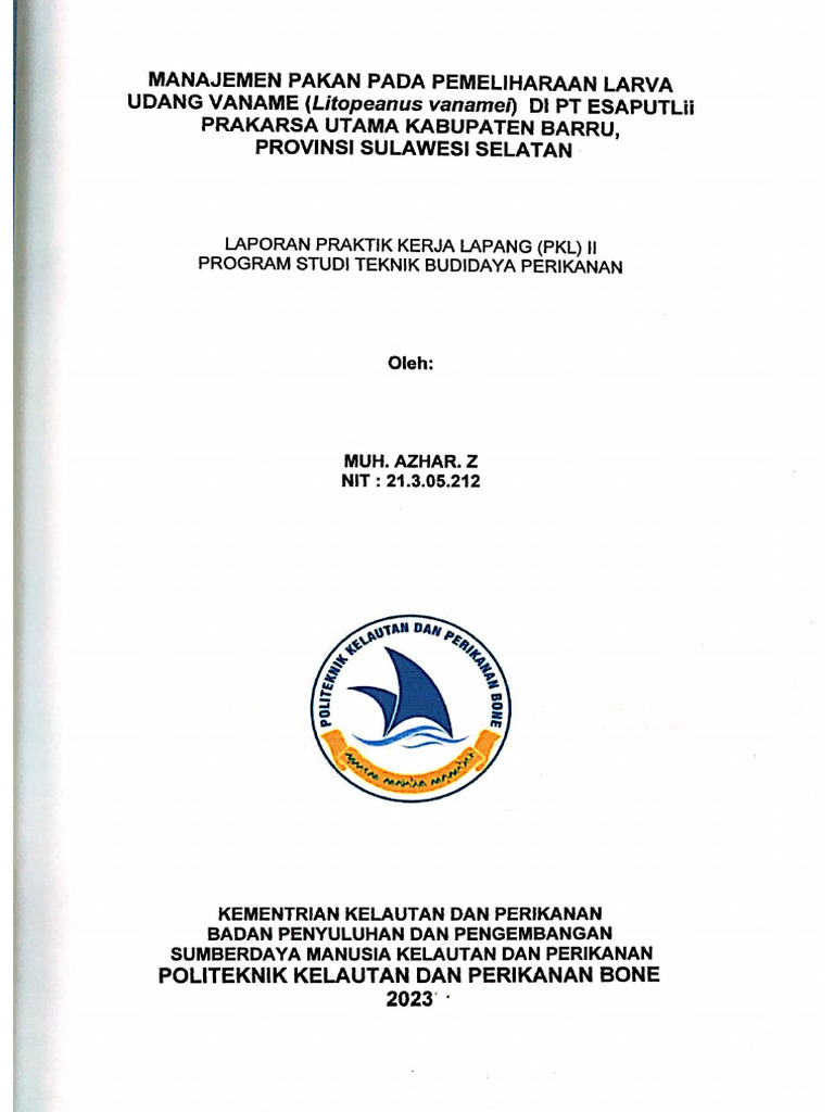 Laporan Muh.Azhar Z | PDF