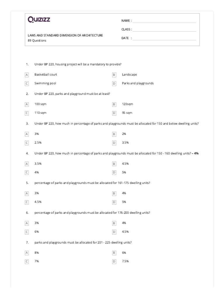 Laws and Standard Dimension of Architecture | PDF | Architect | Fire Safety